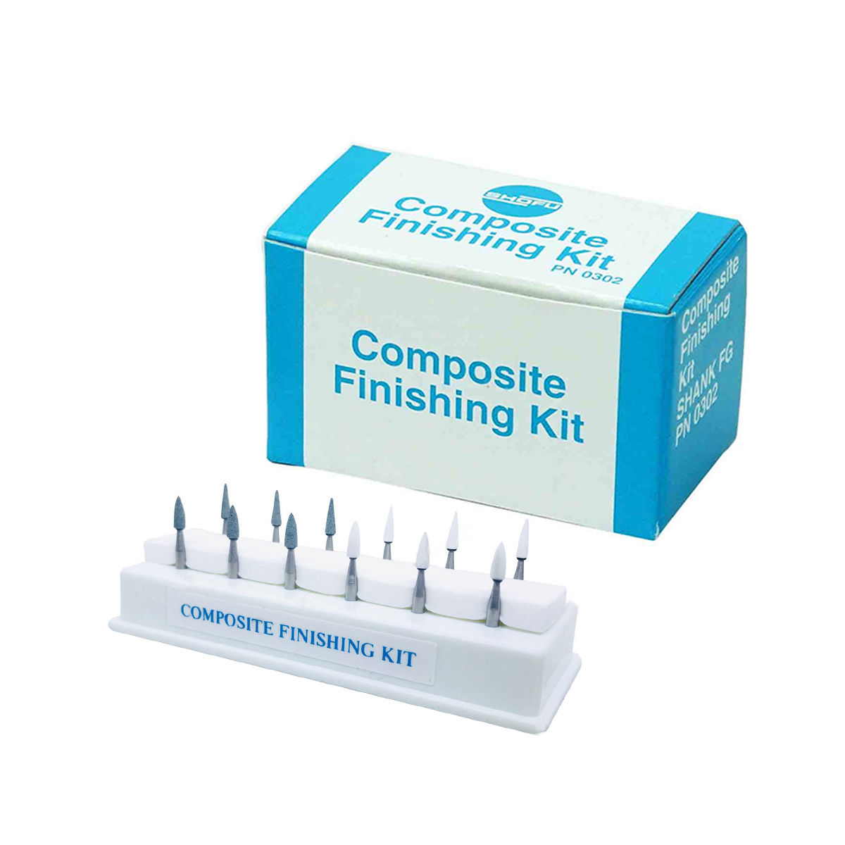 Shofu Composite Finishing Kit for Contouring & Finishing Aesthetic ...